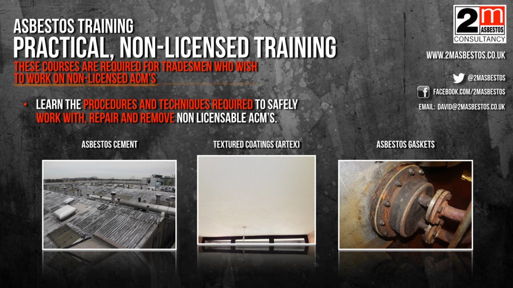 Non-Licensed ACM's & Training - 2M Asbestos